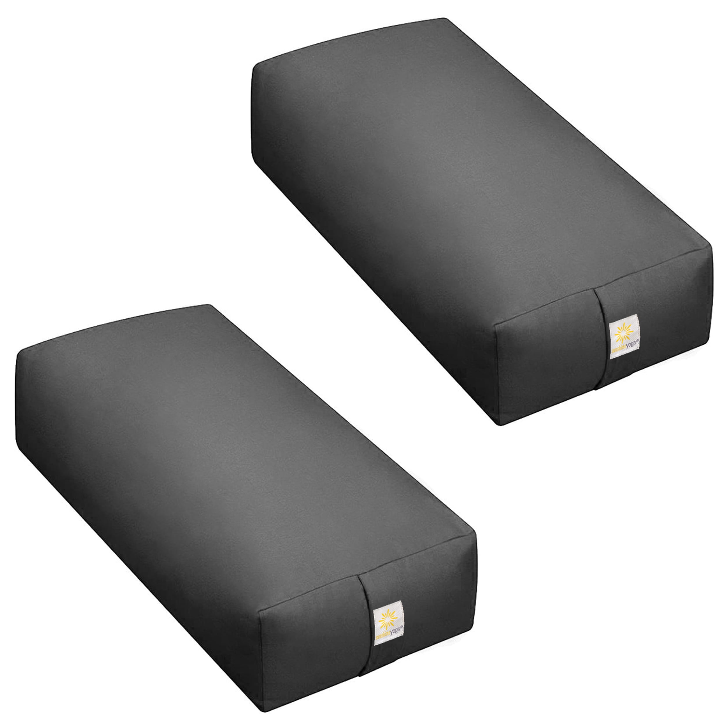 Sunshine Yoga - Extra Firm Large Rectangular Yoga Bolster - Improve ...