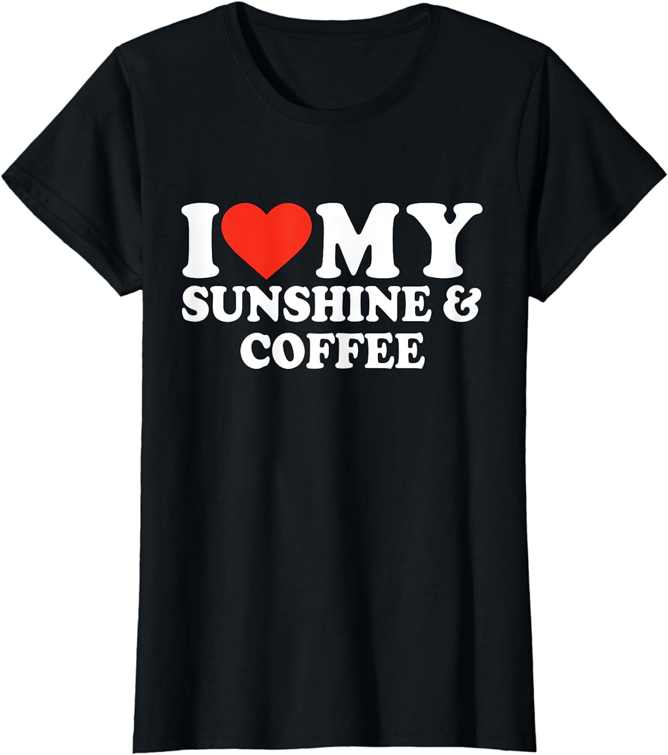 Sunshine and Coffee Shirt Love Sunshine Graphic Summertime T-Shirt ...