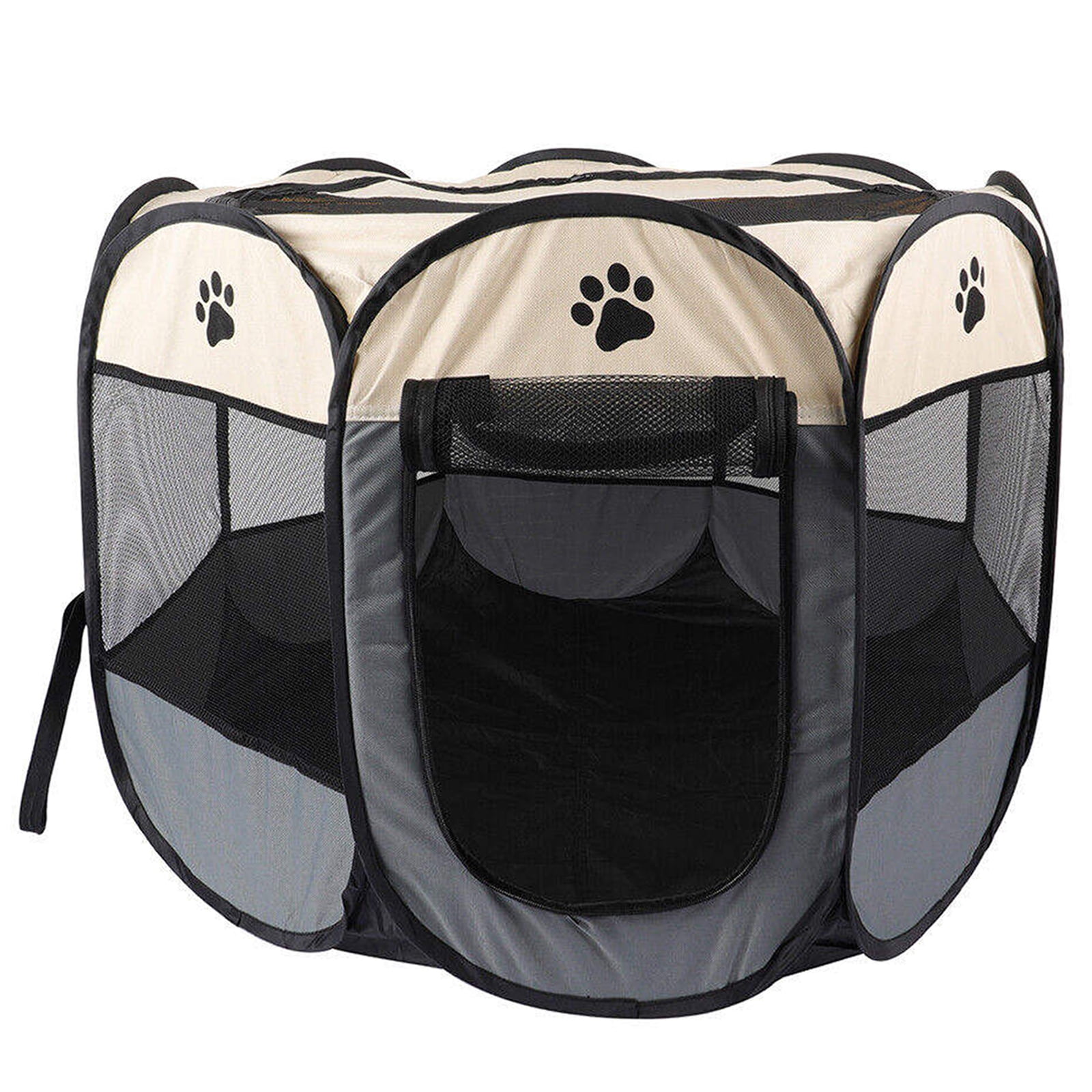 SunshineFace Pet Play Tent, Portable Foldable Cage Exercise & Play Tent ...