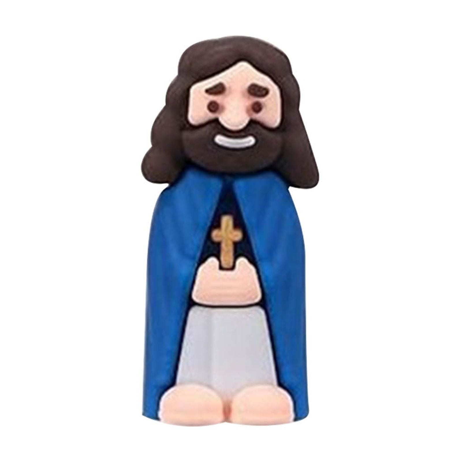 Sunshinehomely 1PC Little Jesus Figures, Easter Jesus Toys, Mini Jesus ...