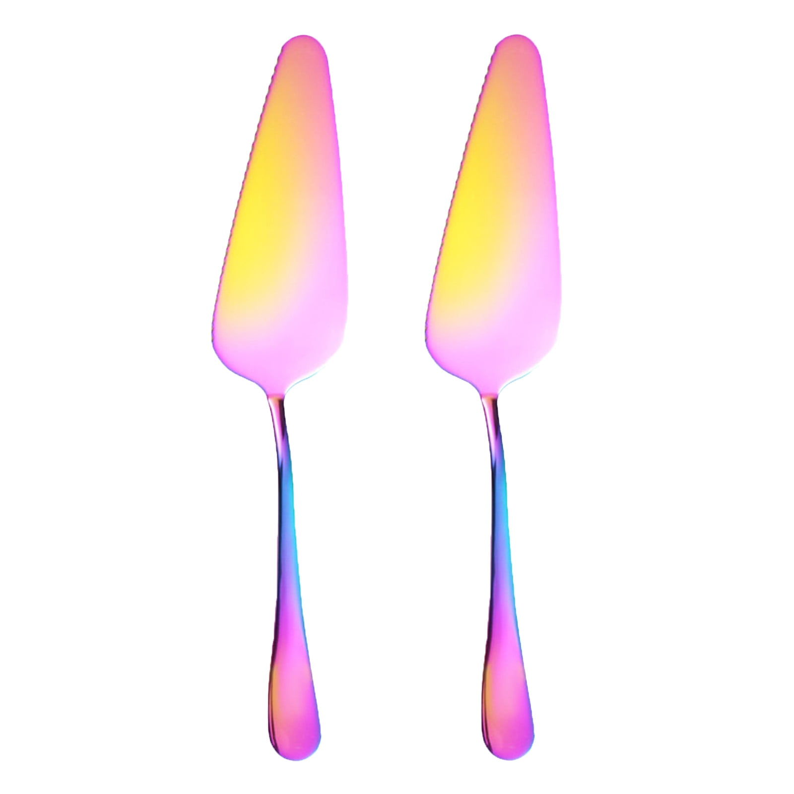 Sunshinehomely 2 Pcs Pie Server Spatula, Cake Cutter Slicer, Stainless ...
