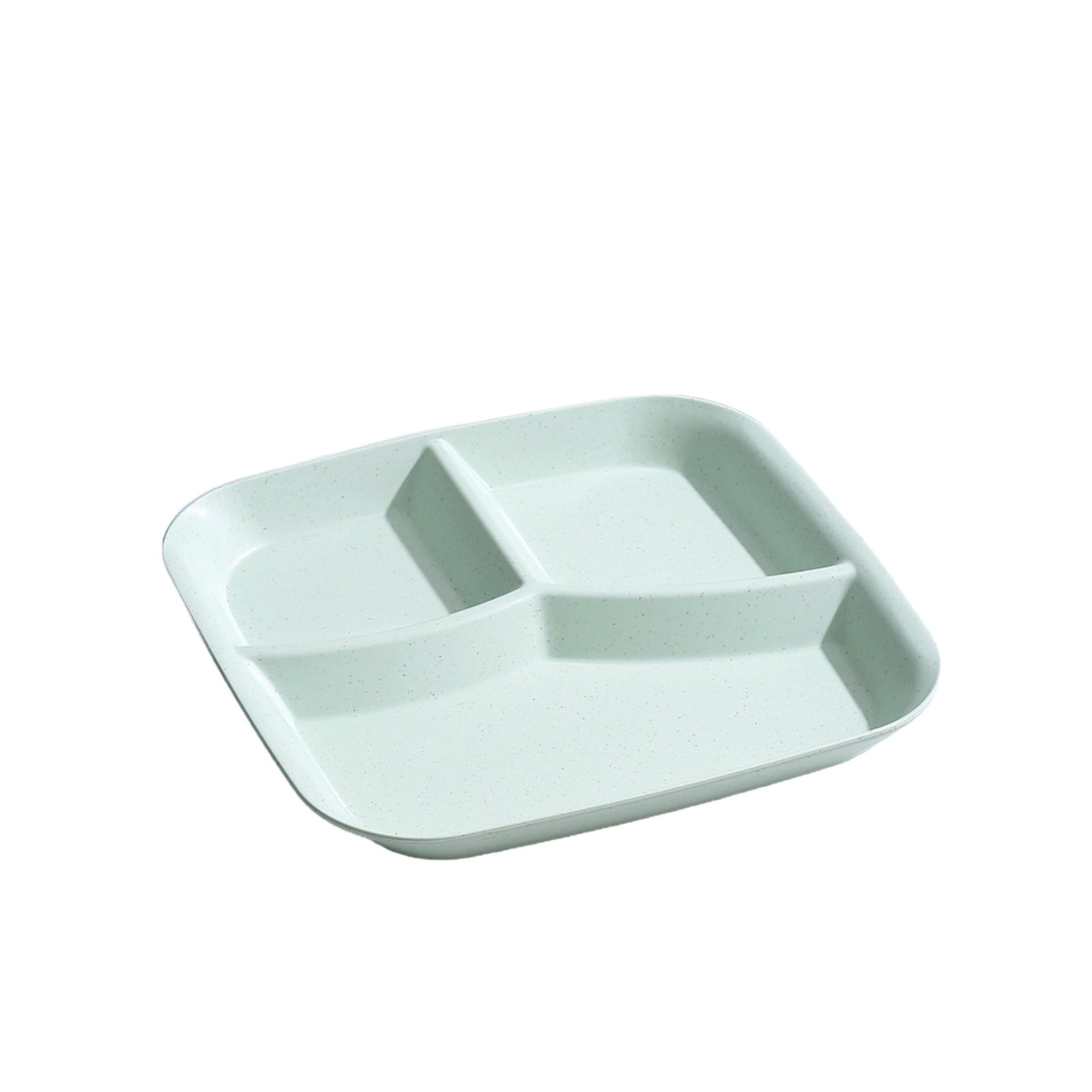 Sunshinehomely Divided Dinner Plates for Adults, Wheat Straw Plates ...