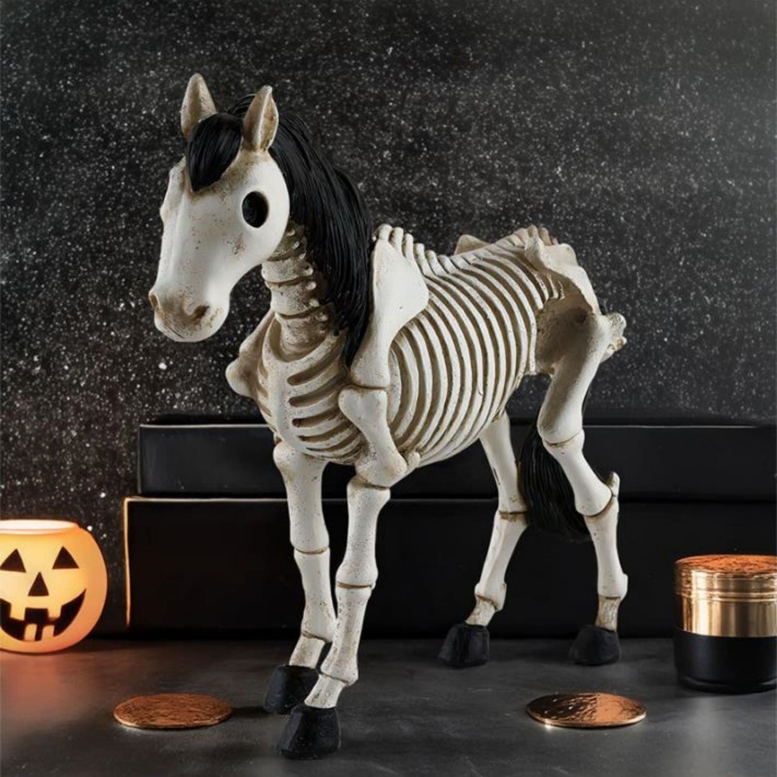 Sunshinehomely Horse Skeleton Halloween Decoration, Halloween Horse ...