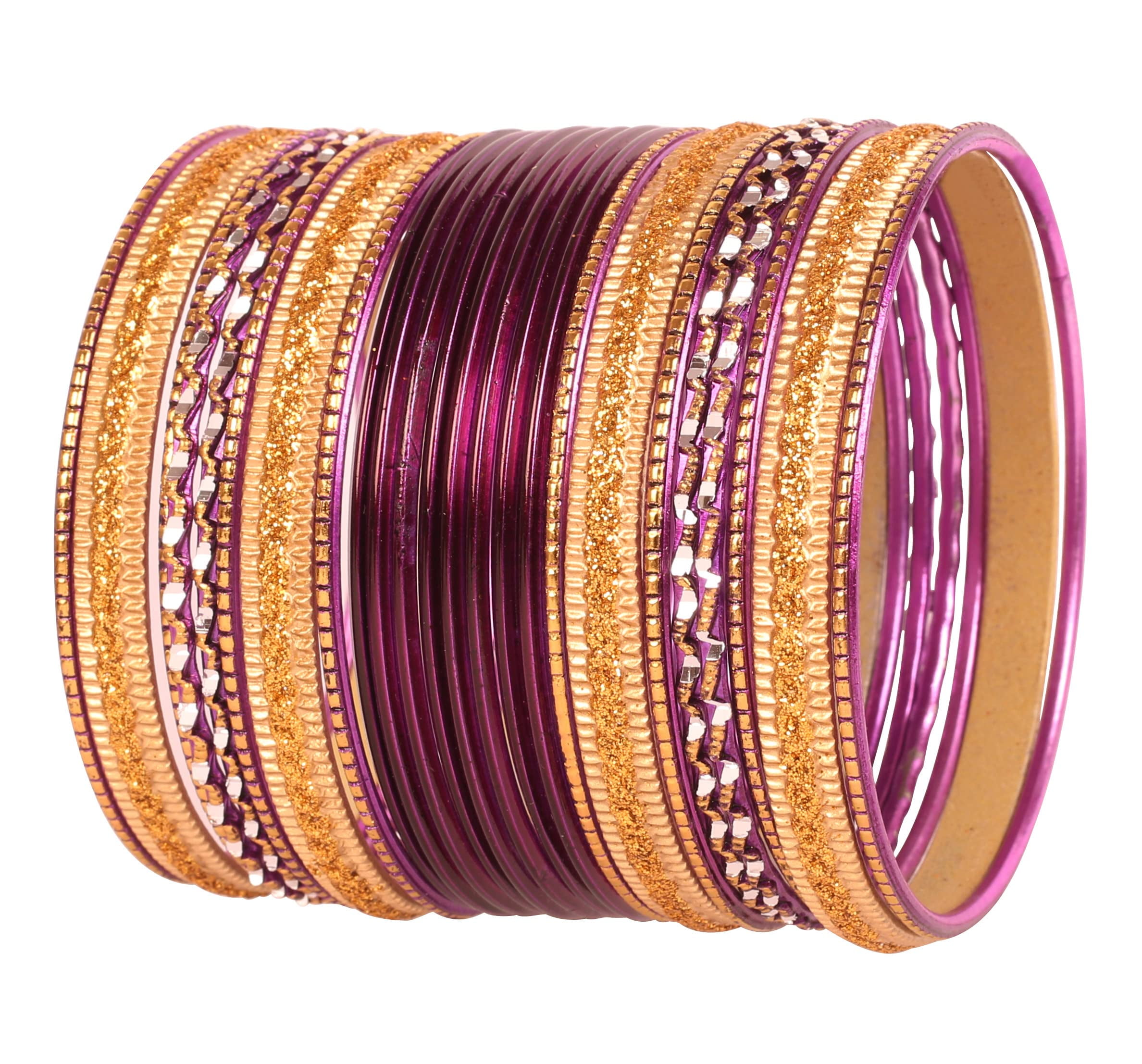 Sunsoul By Touchstone "Colorful 2 Dozen Bangle Collection" Indian ...