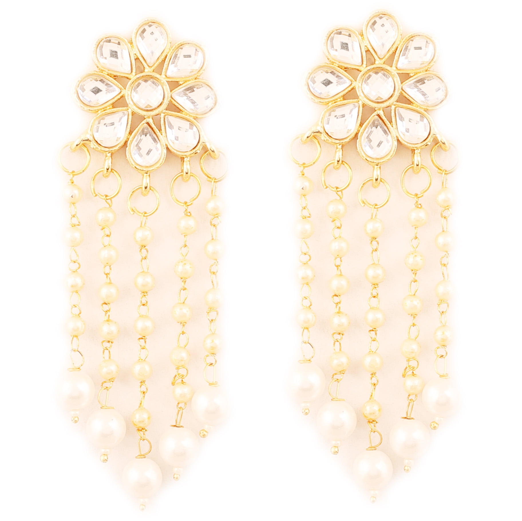 Sunsoul by Touchstone "Devsena Bahubali Collection" Indian Bollywood Royal Mughal Kundan Polki ...