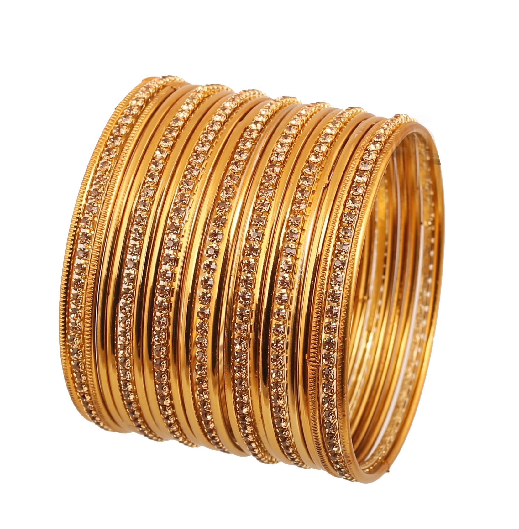 Sunsoul by Touchstone "Golden Bangle Collection" Indian Bollywood ...