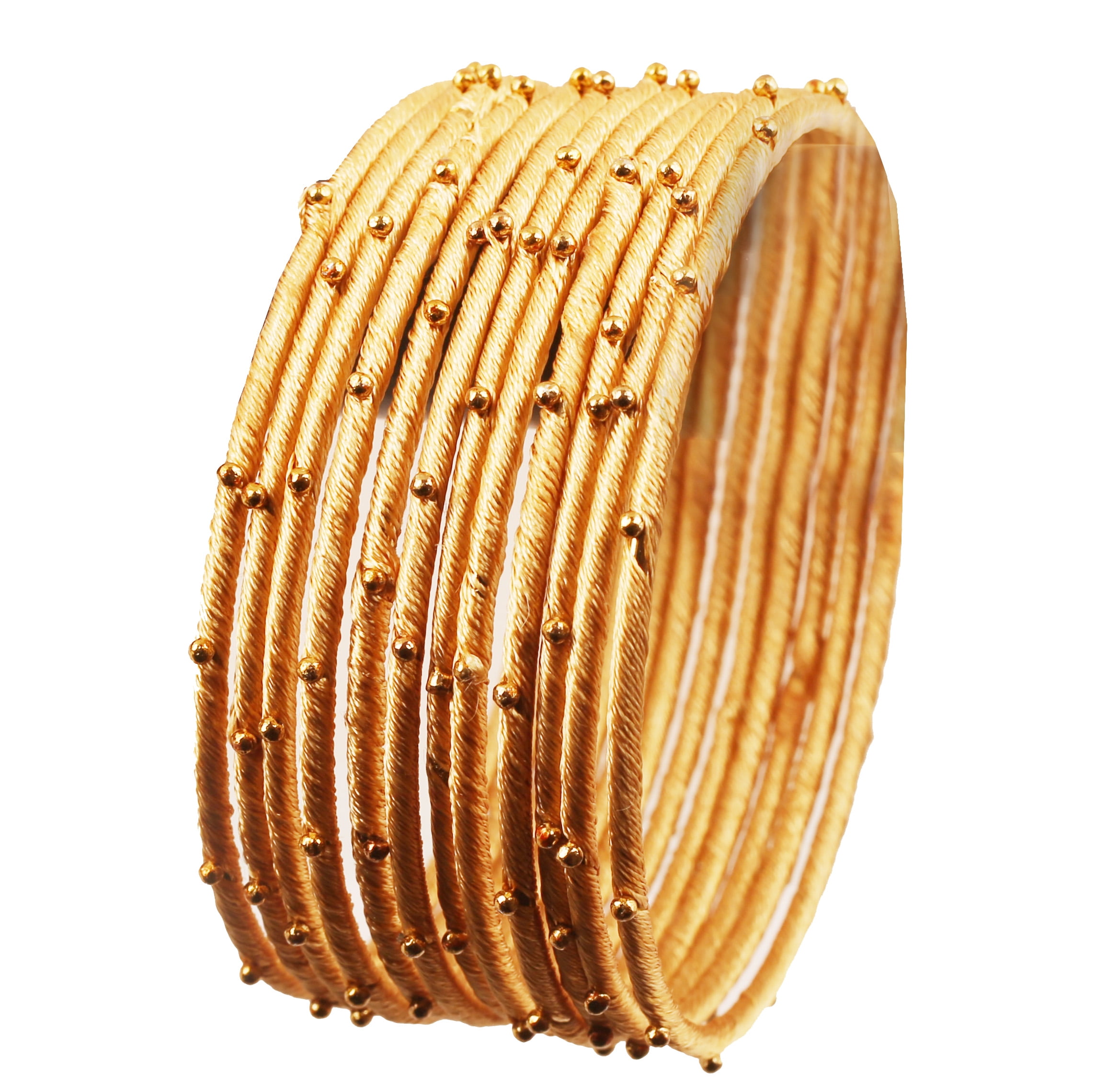 Sunsoul by Touchstone "Silk Thread Bangle Collection" Indian Bollywood ...