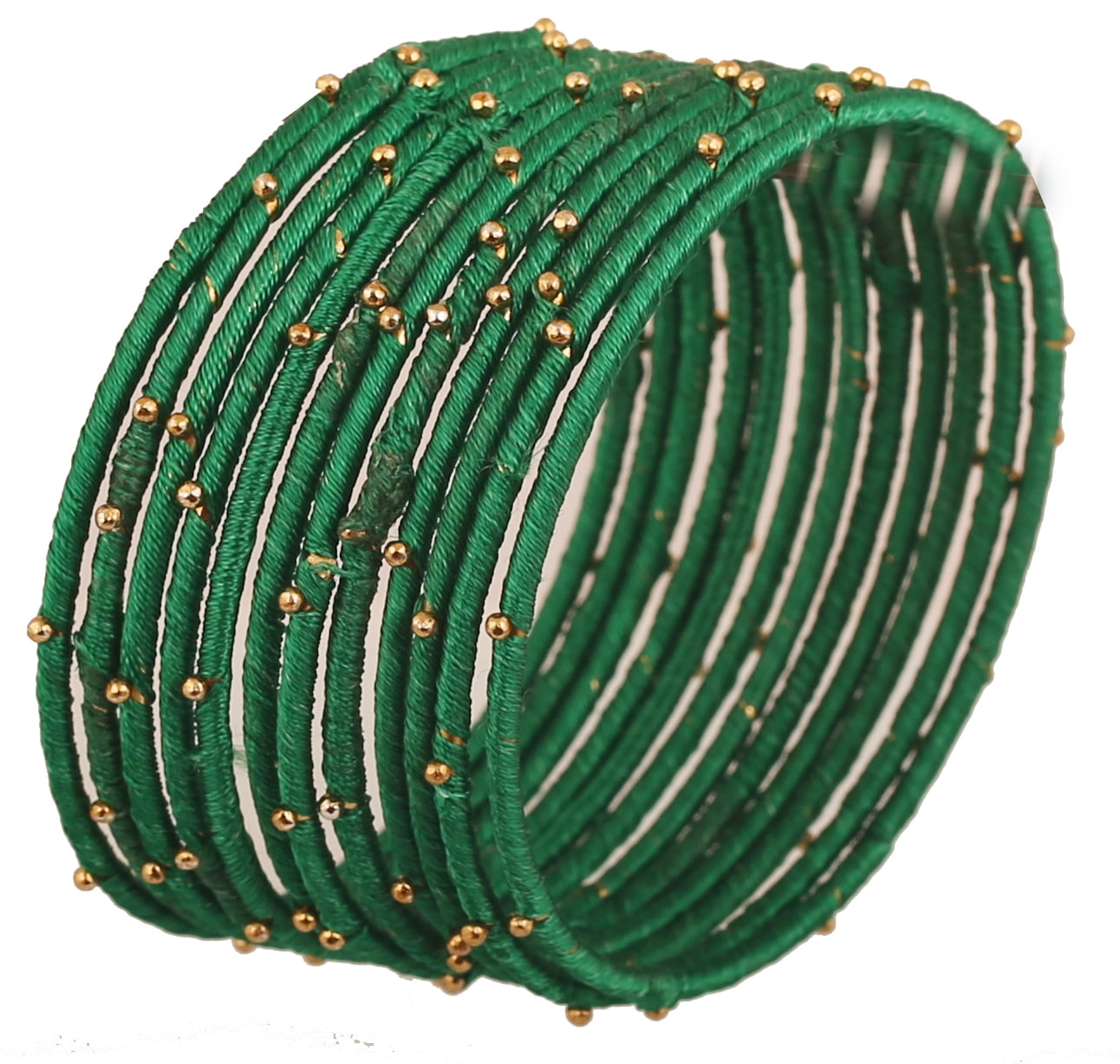 Sunsoul by Touchstone "Silk Thread Bangle Collection" Indian Bollywood ...
