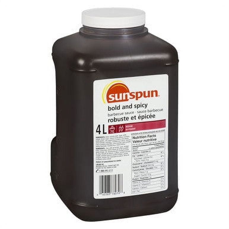 Sunspun Bold & Spicy Barbecue Sauce, 4 Litre/1.1 Gallon - Walmart.com