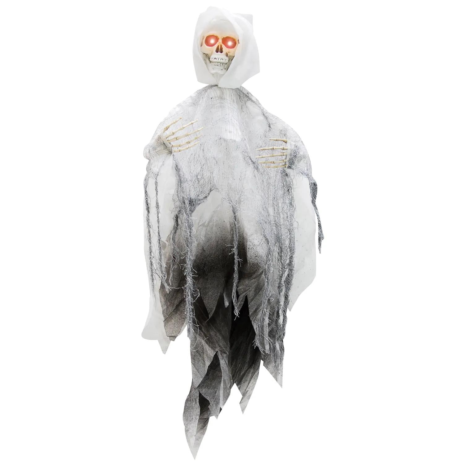 Sunstar Animated Light-Up Reaper Hanging Halloween Decoration - 3 ft ...