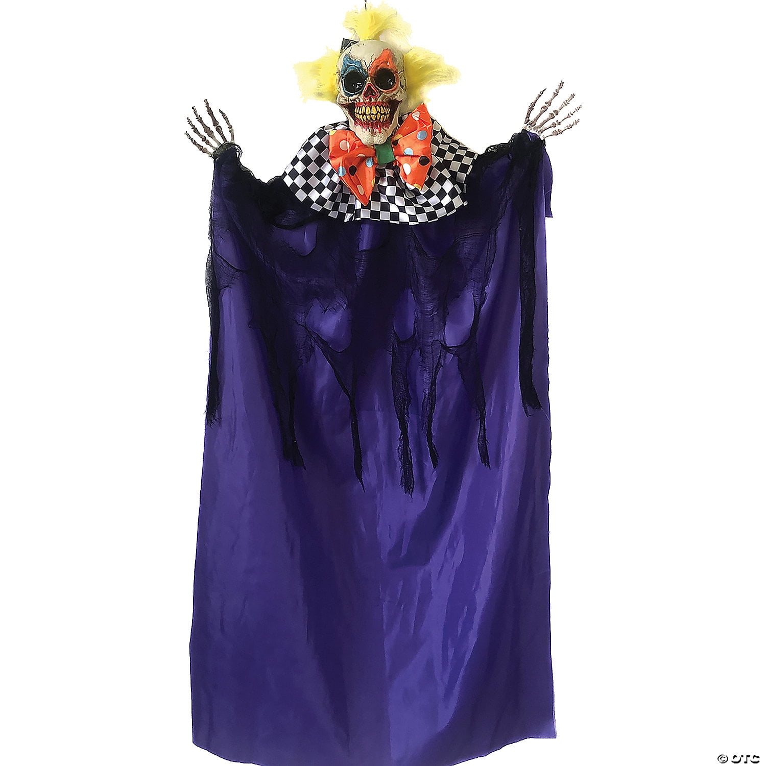 Sunstar Creepy Clown Hanging Halloween Decoration - 35 in - Walmart.com