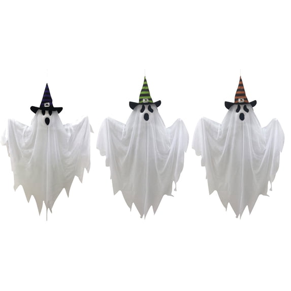 Sunstar Industries Witch Hat Ghost Set of 3, 28" - Walmart.com