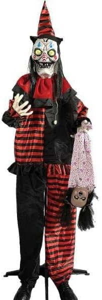 Sunstar Standing Shaking Clown Halloween Decoration - - Walmart.com
