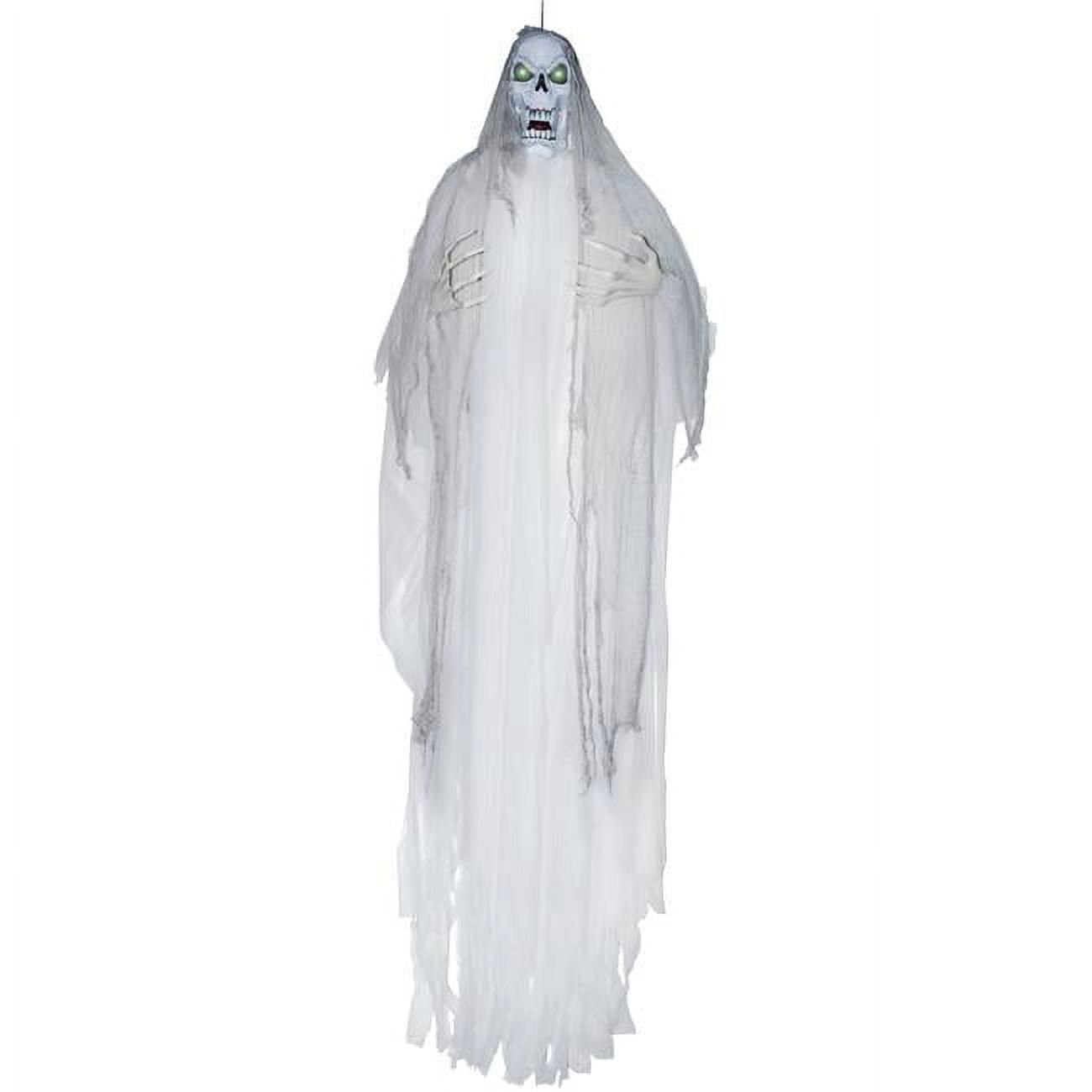 Sunstar Talking Ghostly Grim Reaper Animated Light-Up Hanging Halloween ...