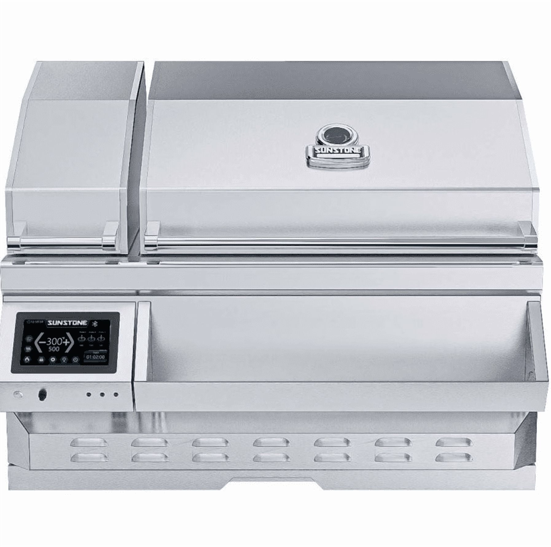 Sunstone 40 Inch Electric Pellet Grill W/ Cold Smoker - SUNPLT40 ...
