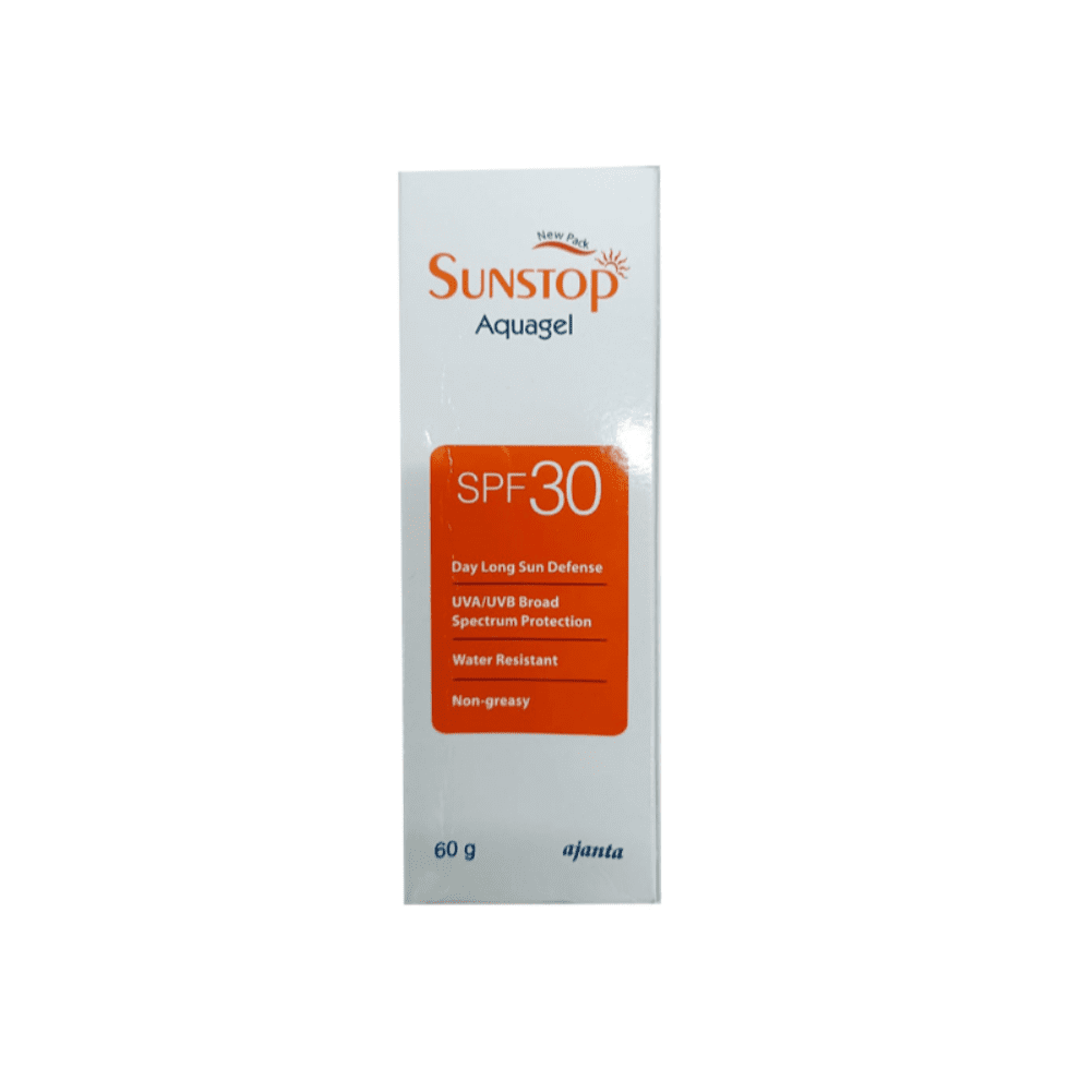 Sunstop Aquagel SPF 30 (60gm) for skin damage Skin care - Walmart.com