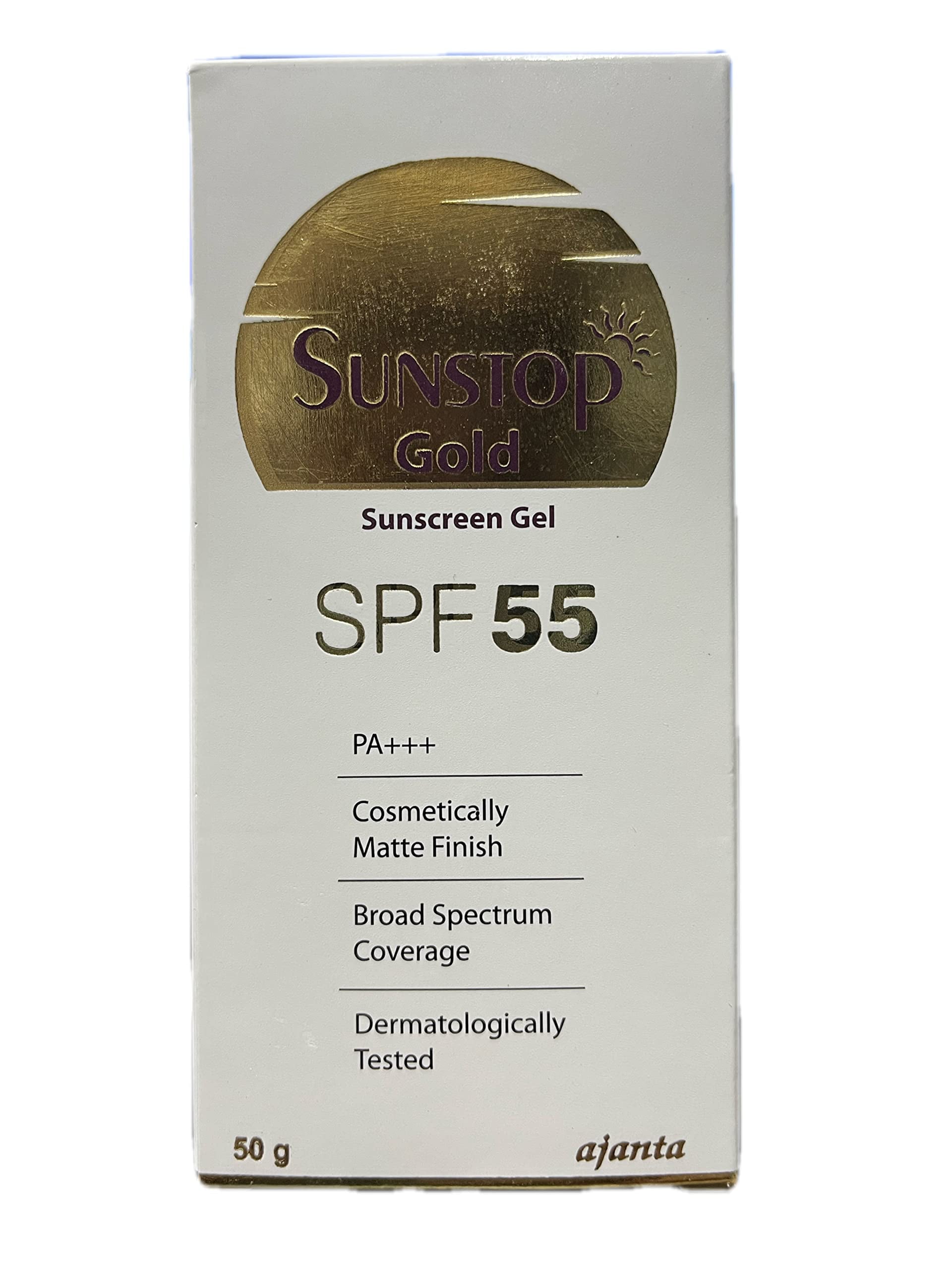 Sunstop Gold SPF 55 Sunscreen Gel 50gm - Walmart.com