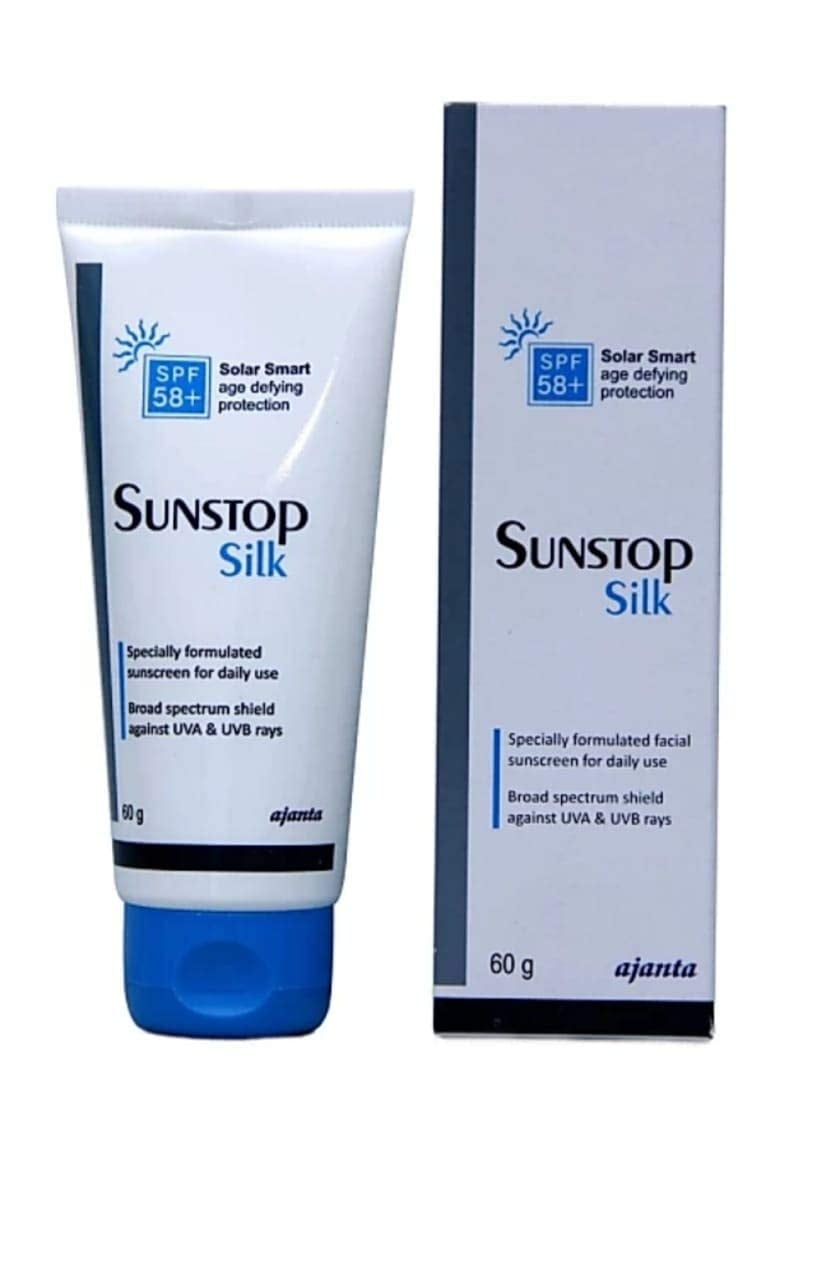 Sunstop Silk Sunscreen Solar Smart Age Defying Protection Shield ...