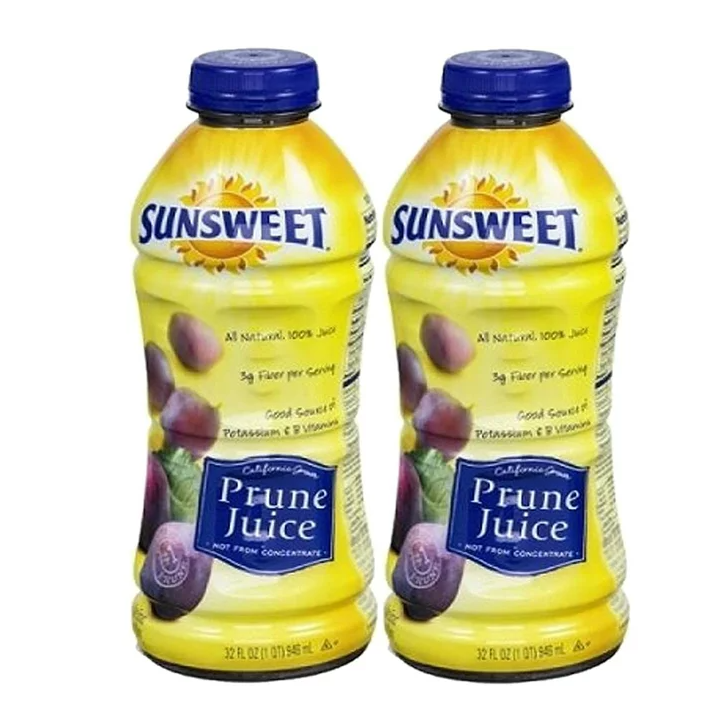 Bay Area Marketplace Sunsweet Prune Juice, 32 oz, 2 Pack, Rich in ...