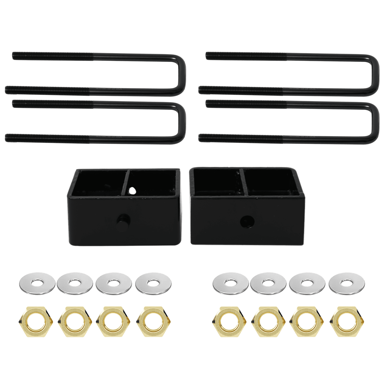 Sunthon 3 Inches Rear Leveling Lift Blocks Kit Compatible with 1999-2023 Chevy Silverado 1500 ...