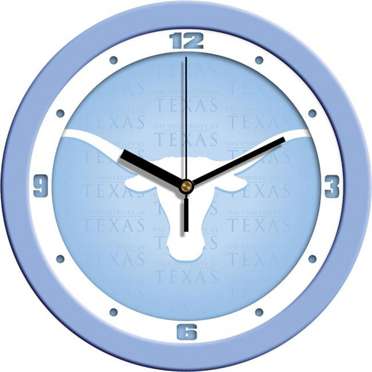 Texas Longhorns Baby Blue Wall Clock - Walmart.com