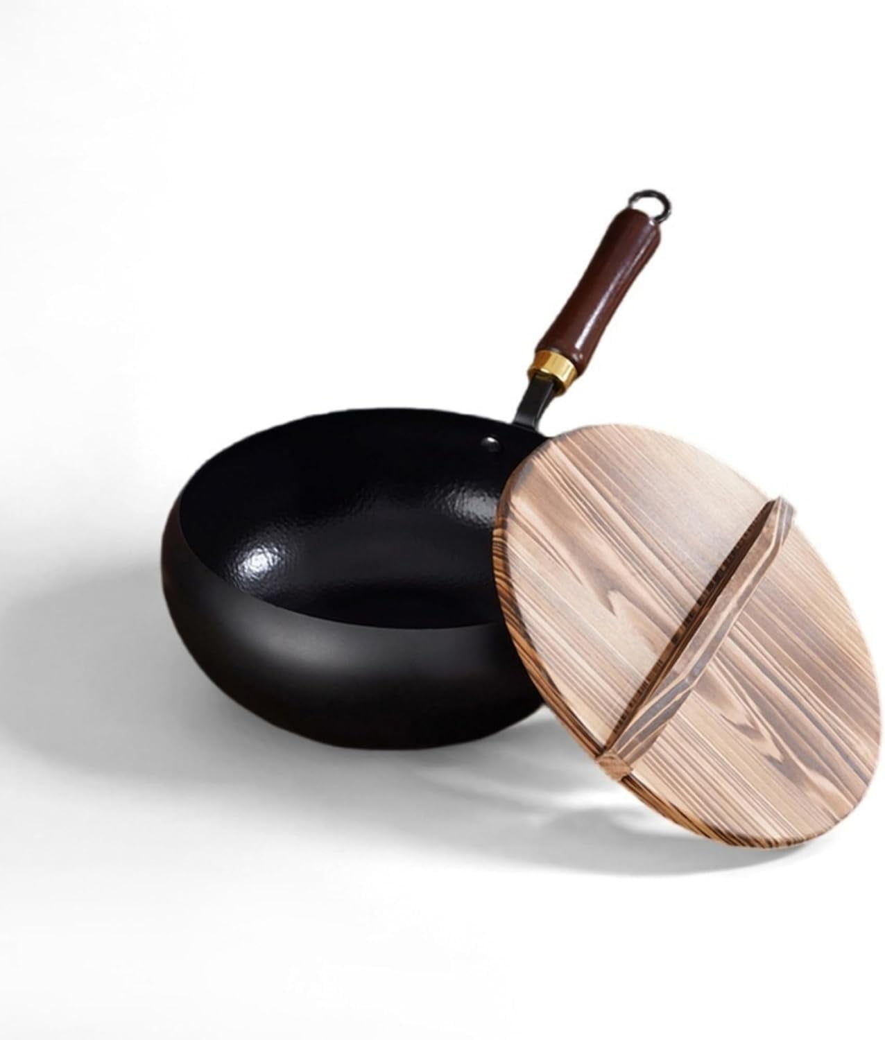 Suntuup Japanese Iron Pan, Uncoated Iron Pan, Hand-Forged Non-Stick ...