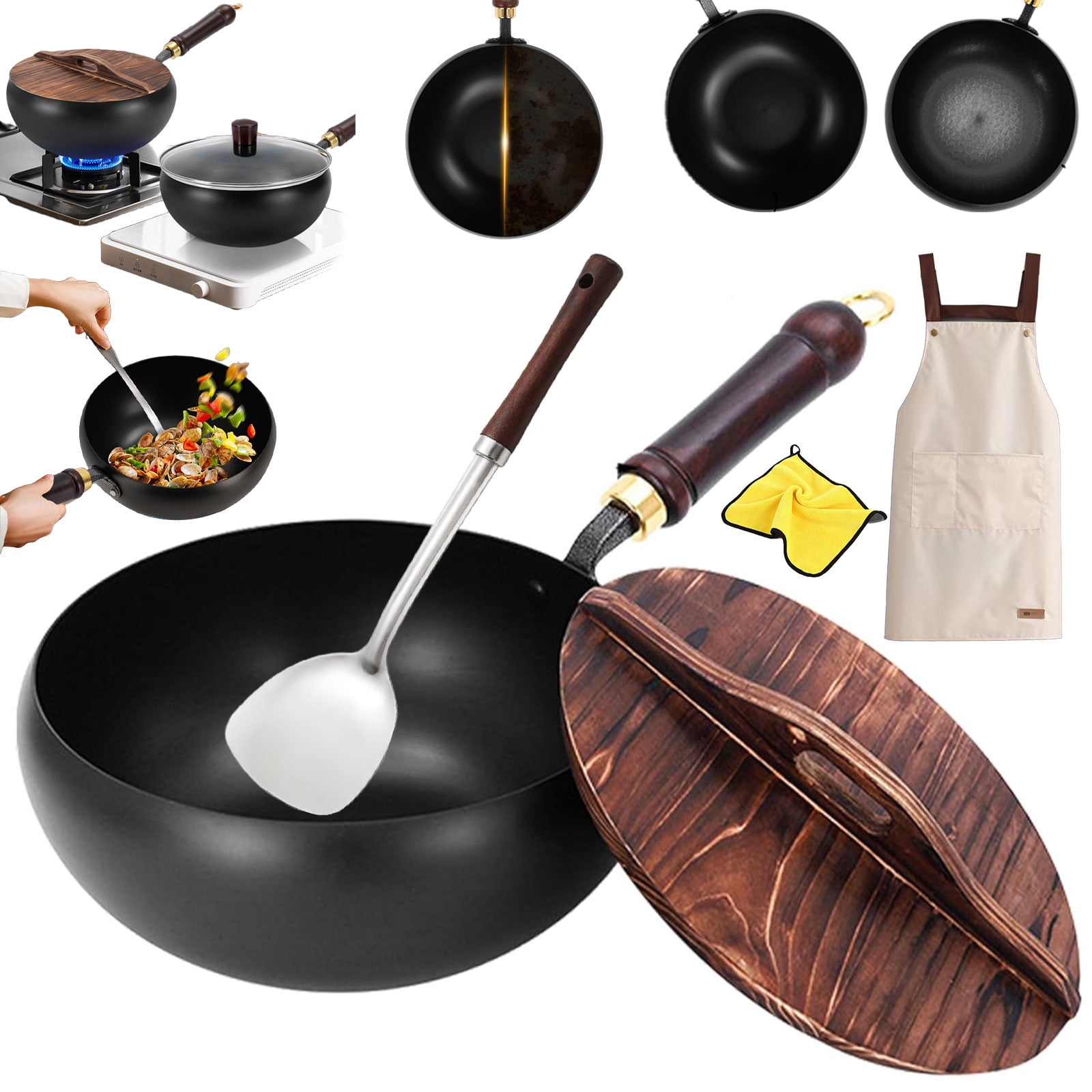 Suntuup Japanese Iron Pan, Uncoated Iron Pan, Suntuup Japanese Hand ...