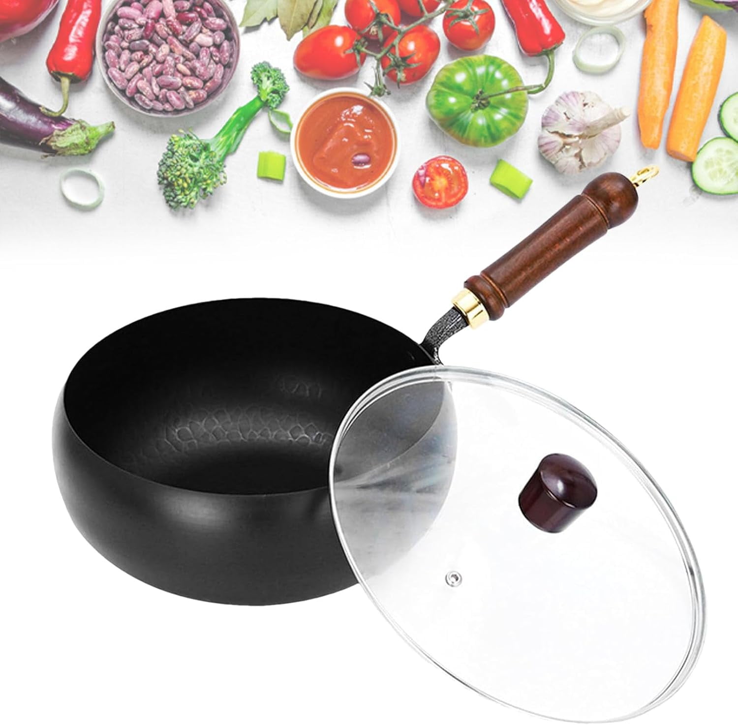 Suntuup - Suntuup Japanese Iron Pan, Hand-Forged Non-Stick Iron Pan ...