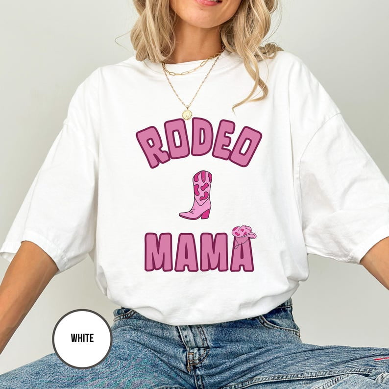 Sunvale Rodeo Mama Rodeo Daddy Matching Comfort Colors Shirts – Western ...