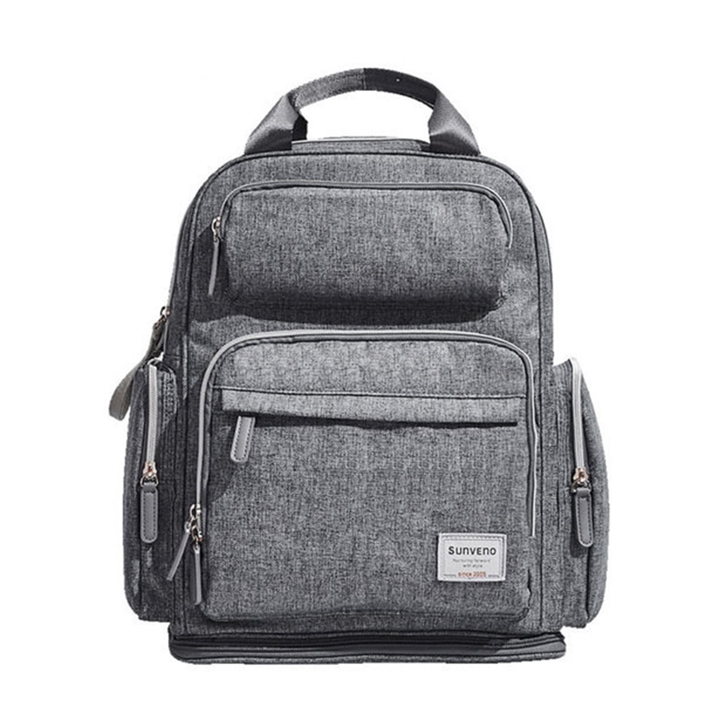 Sunveno Multifunctional Extendable Diaper Bag with Big Pouches, Large ...