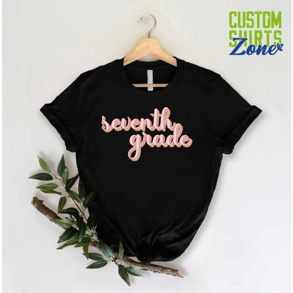 Sunverse Teacher Grade T-Shirt Retro Seventh Grade Back To School ...