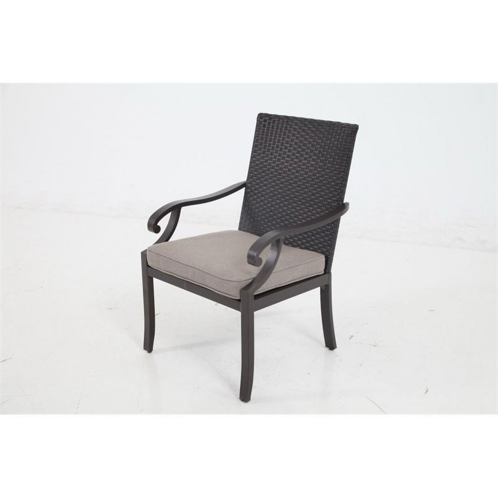 Sunvilla Somerset Wicker Patio Dining Chair in Shale - Walmart.com