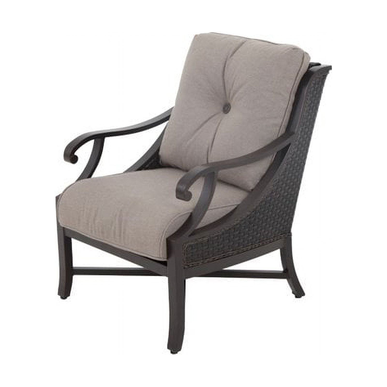 Sunvilla Somerset Wicker Patio Lounge Chair in Shale - Walmart.com