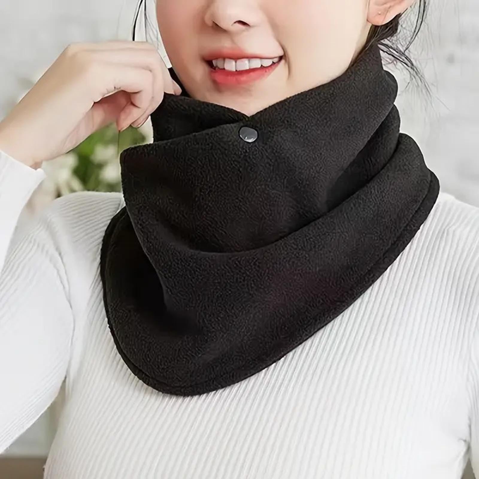 Sunvit-Panties Warm Winter Neck Gaiter Neck Warmer - Polyester Black ...