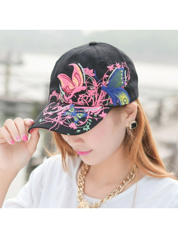 Sunvit Women's Baseball Cap - Snapback, Hip-Hop Style, Adjustable, Red ...