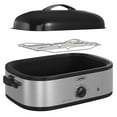 Sunvivi 14-Quart Electric Roaster Oven with Self-Basting Lid, Turkey Roaster Oven with Rack ...