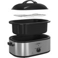 Sunvivi 18-Quart Roaster Oven with Self-Basting Lid, Electric Turkey ...