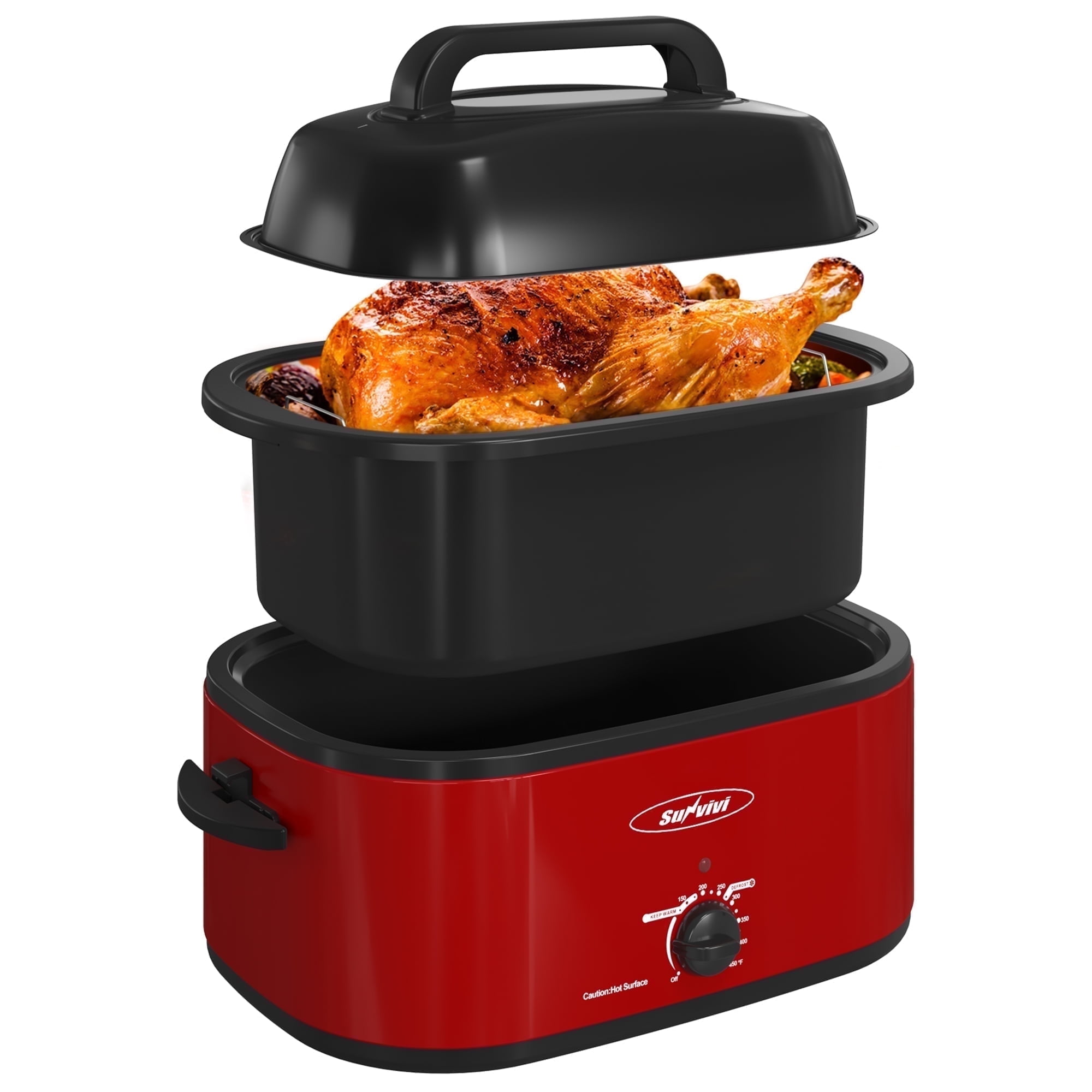 Walmart Black Friday Deals 2025 Sunvivi 24 Quart Electric Turkey ...