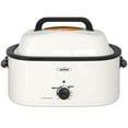 Sunvivi 24 Quart Electric Turkey Roaster Oven with Visible Glass Lid ...