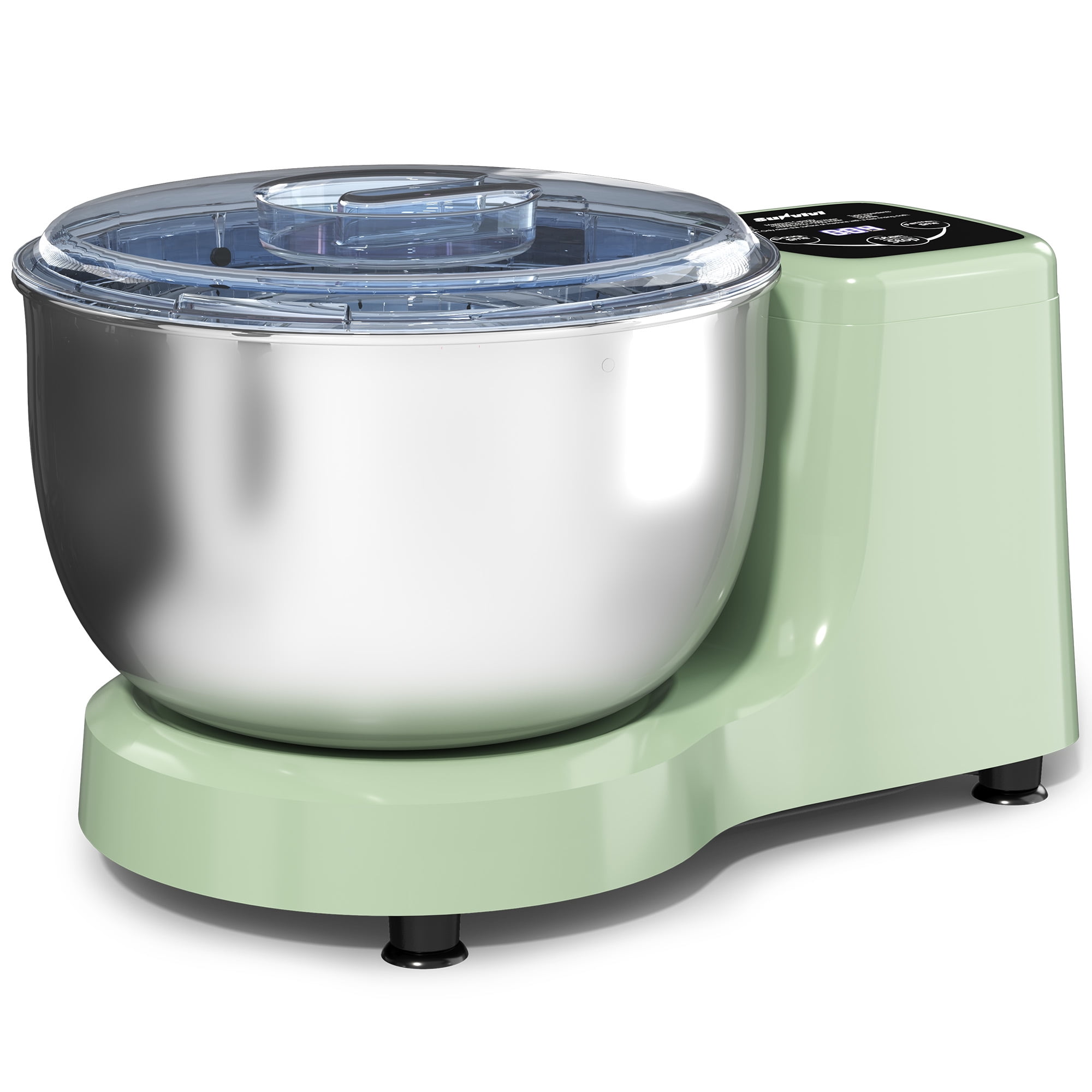Sunvivi 5.3QT Dough Mixer with Fermentation Timer, Electric Stand Mixer ...