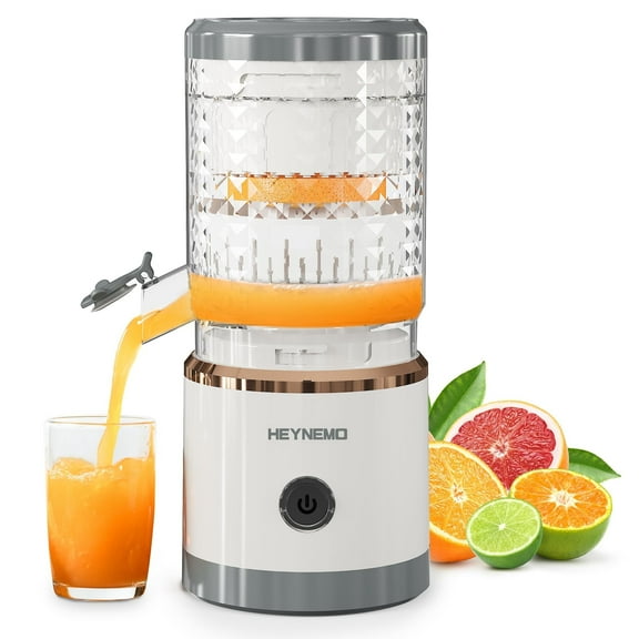 Electric Citrus Juicer, Dual-Head Orange Juicer Squeezer, Portable ...