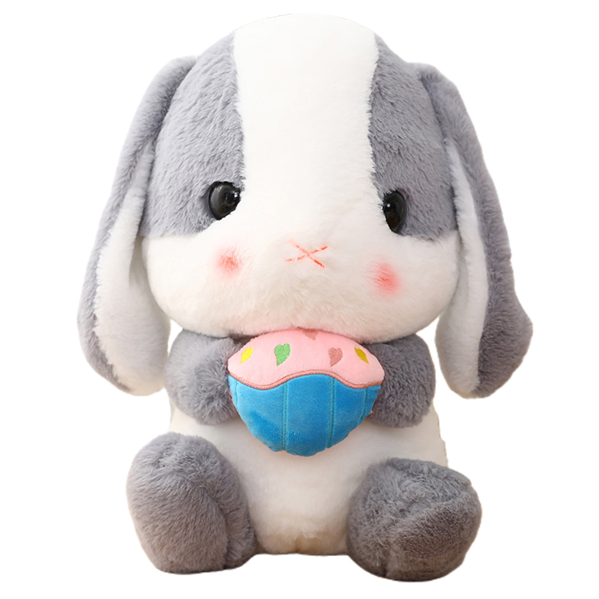 Sunwanar Cute Easter Bunny Plush Toy, Lovely Soft Animal Rabbit Stuffed ...