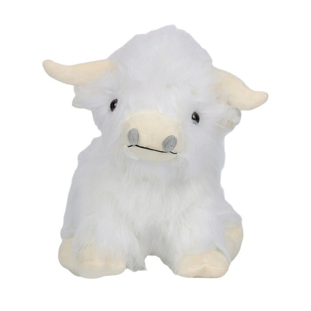Sunwanar Easter Highland Cows Stuffed Animal Scottish Cow Yak Plush ...