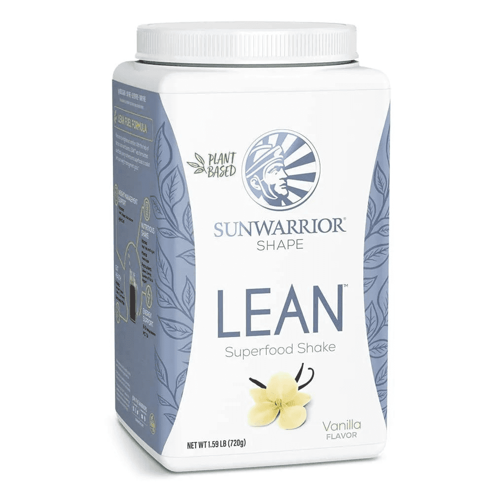 Sunwarrior Lean Vegan Vanilla Protein Powder | Plant-Based Superfood ...
