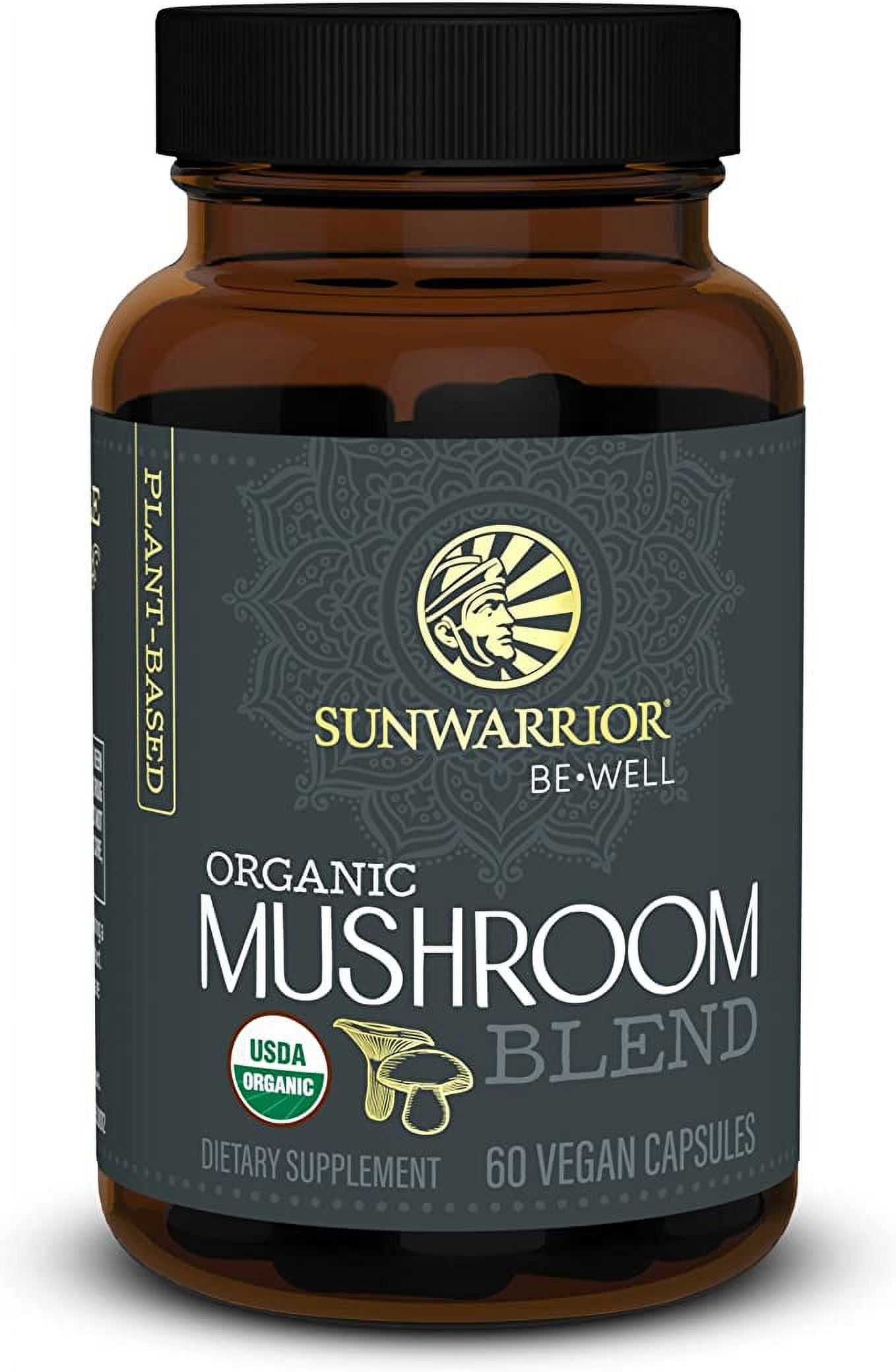 Sunwarrior Organic Mushroom Nootropics Brain Support Supplement | Be ...
