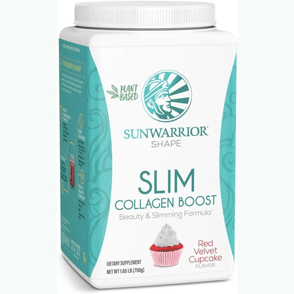 Sunwarrior Slim Collagen Peptides Red Velvet Powder | Organic Collagen ...