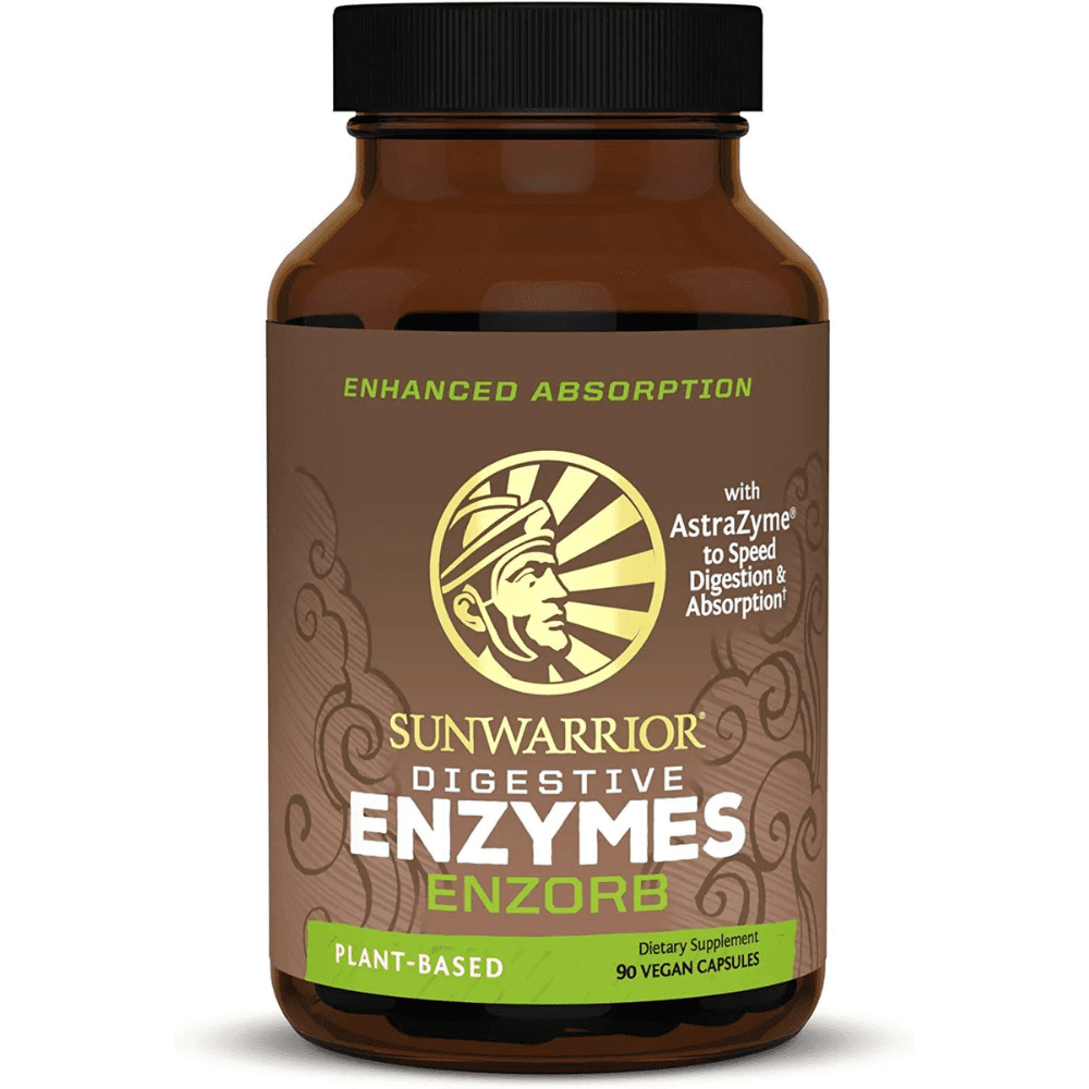 Sunwarrior Vegan Digestive Enzymes | Plant-based Essential Probiotic ...