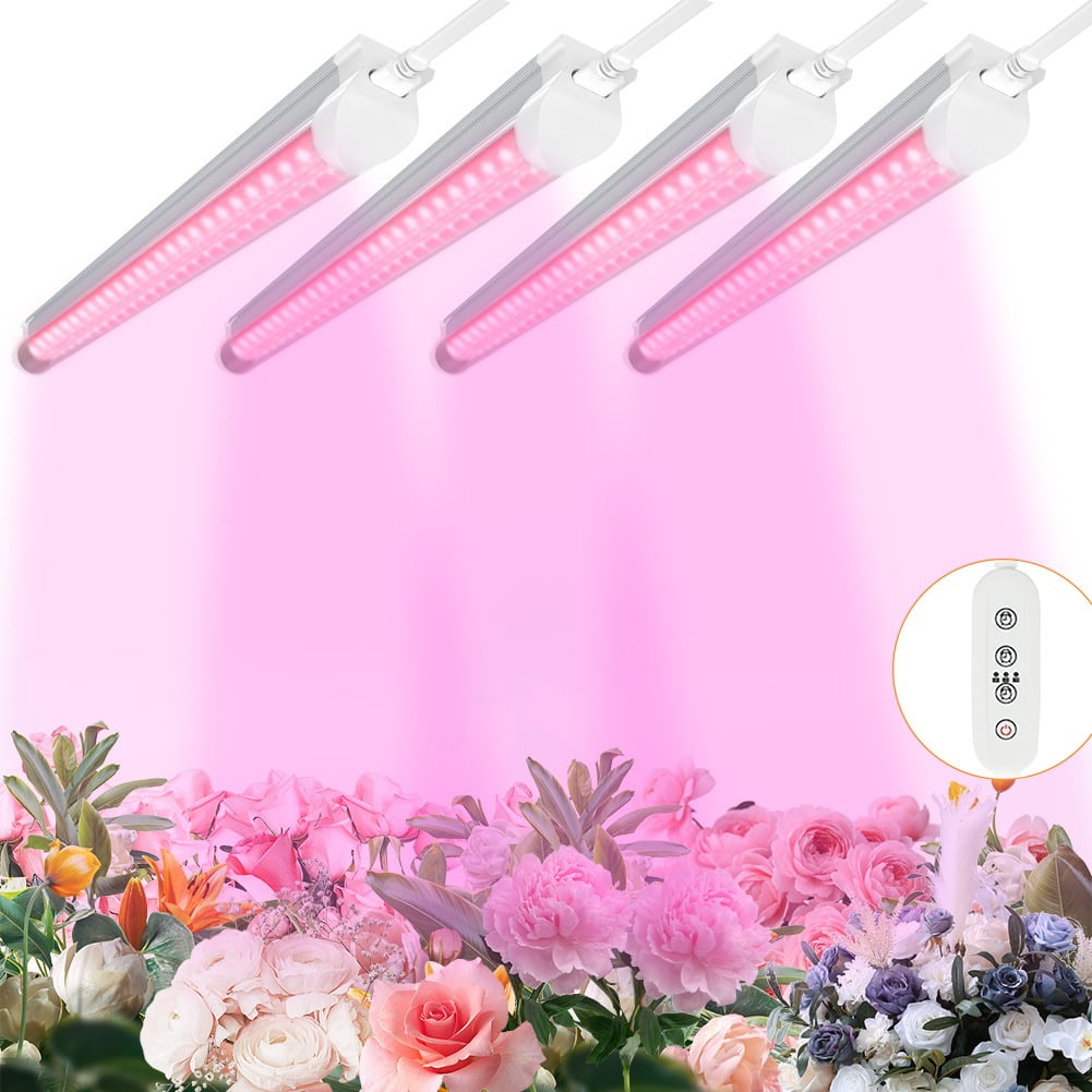 Sunway Lighting 27W T8 3FT LED Grow Light For plant,Linkable LED Plant ...