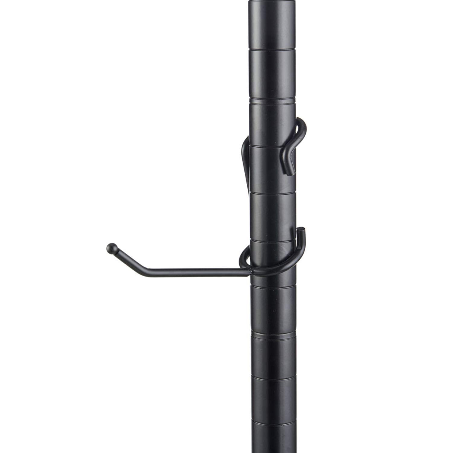 Sunway Shelf Pole Hooks 5-Pack | 4" Black All Purpose | Best Solution ...