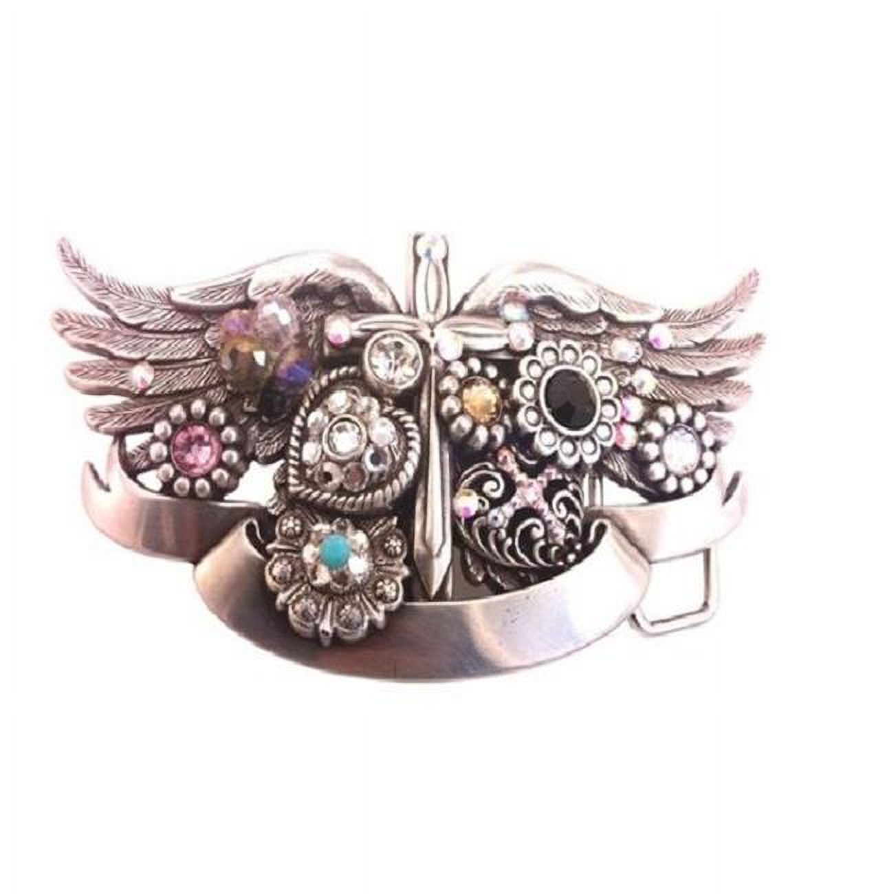 Sunway Winged Dagger With Mixture Of Crystals, Silver - Walmart.com